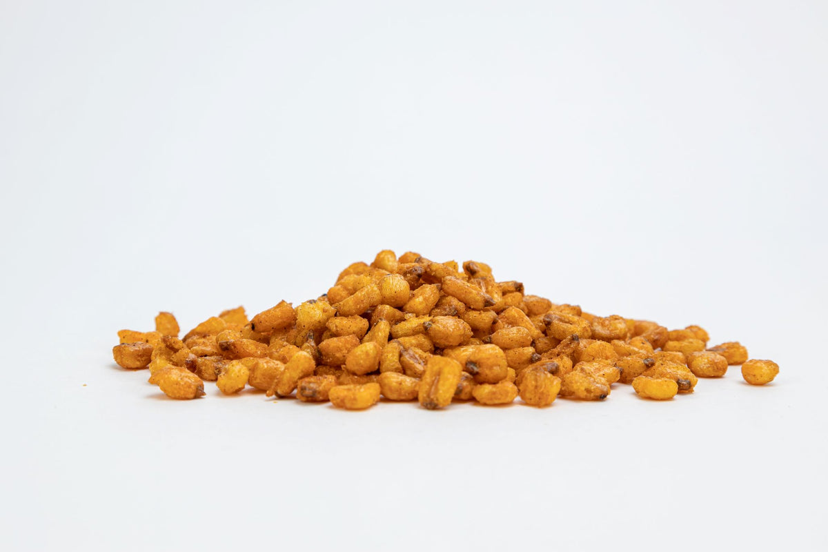 Spicy Toasted Corn - 1 lb bag – Albina City Nuts