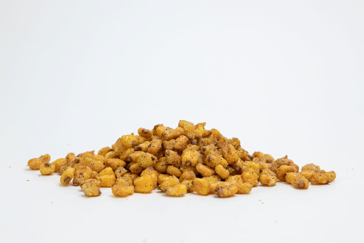 Salt & Pepper Toasted Corn - 1 lb bag – Albina City Nuts
